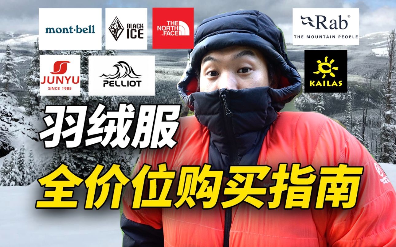 不要再被数据绑架,让你每一分钱都花对的300-3000元羽绒服全价位...