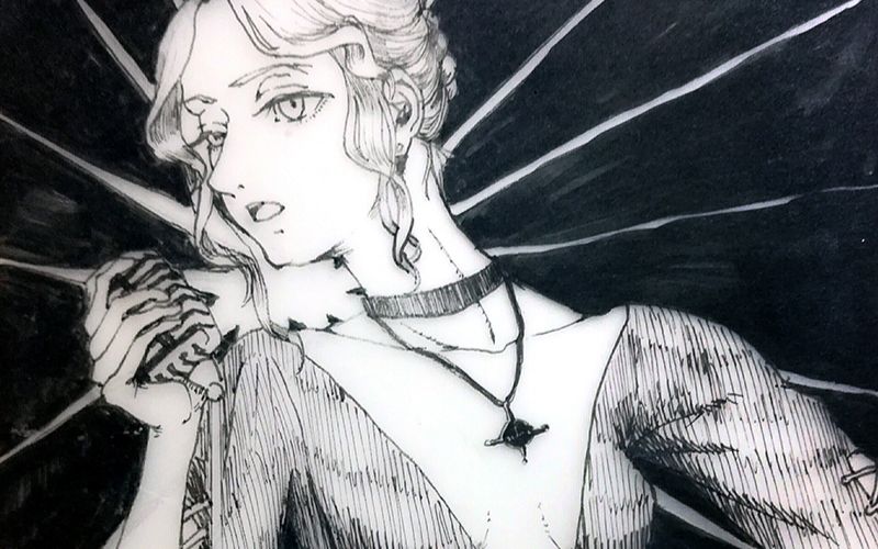 【手绘】不想上色那就排线吧