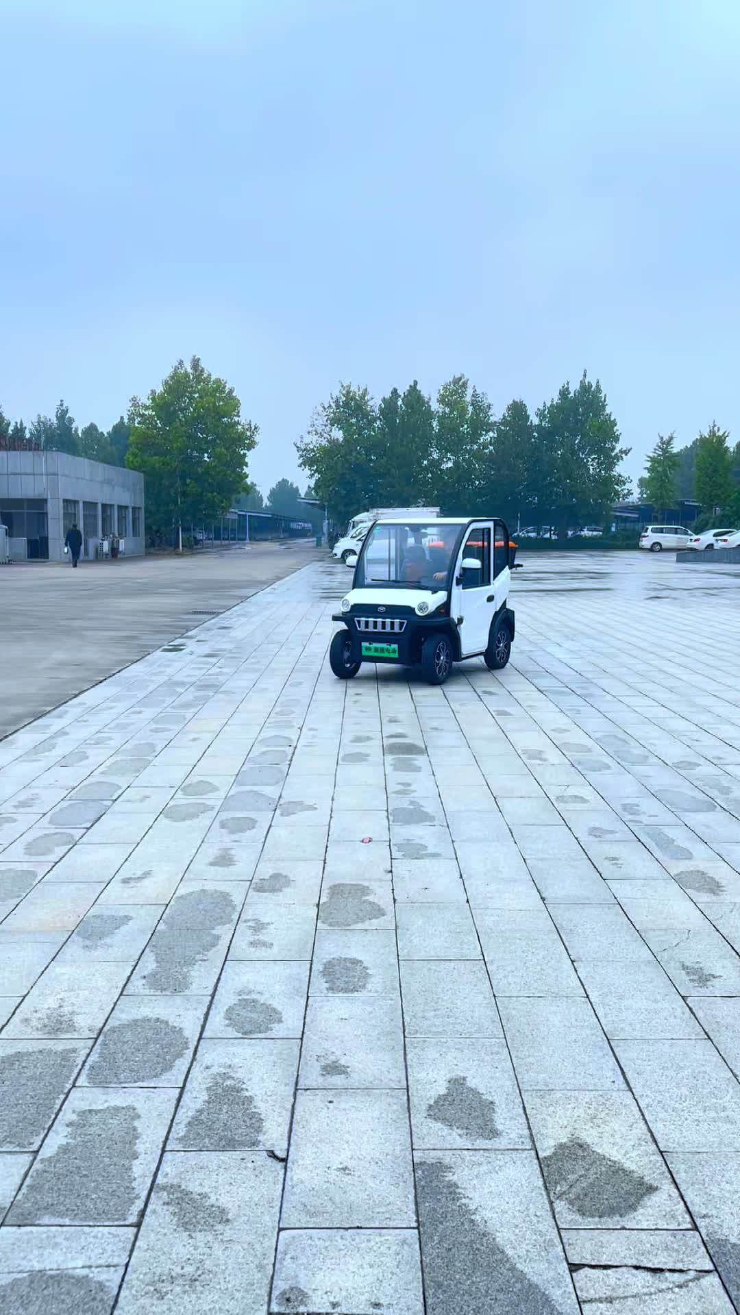 两门四座电动车接娃代步遮风挡雨#代步车 #四轮电动车 #新能k3 #新能...