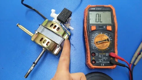 电风扇电动机测量方法,风叶不转马达转速慢