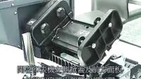 TSC条码机244ME安装色带标签纸演示