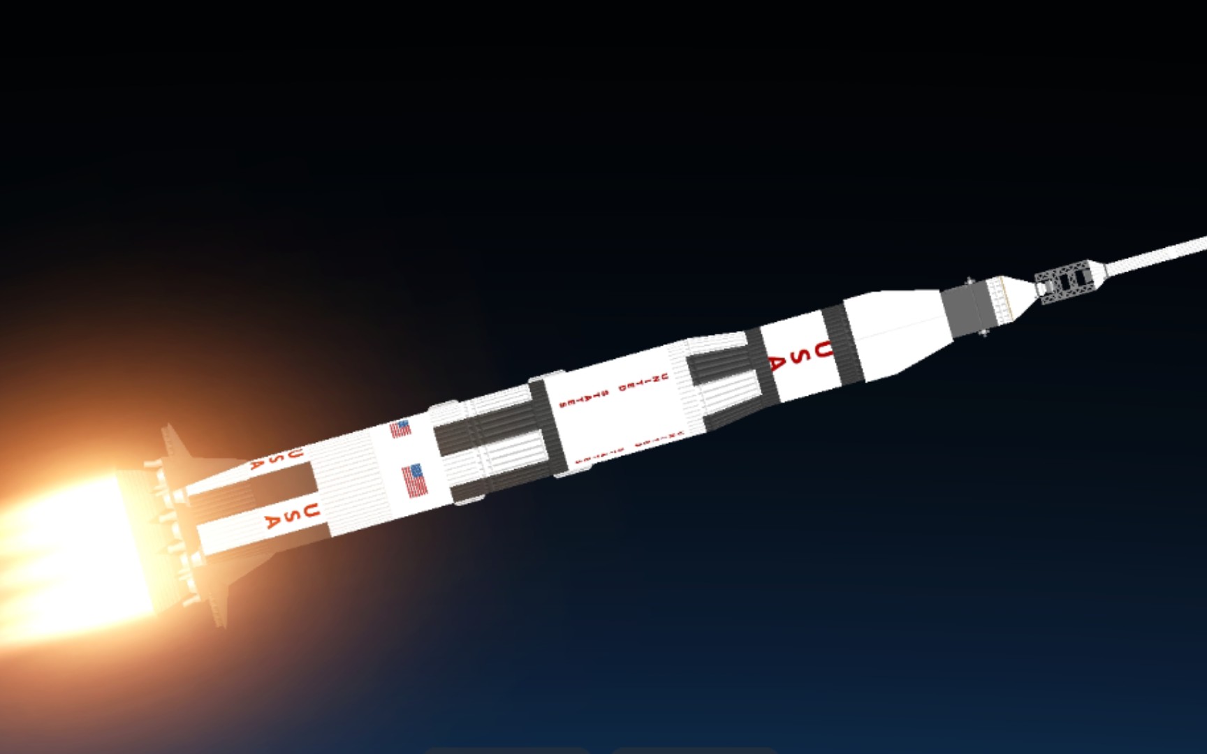 【航天模拟器】土星五号 阿波罗十一号登月