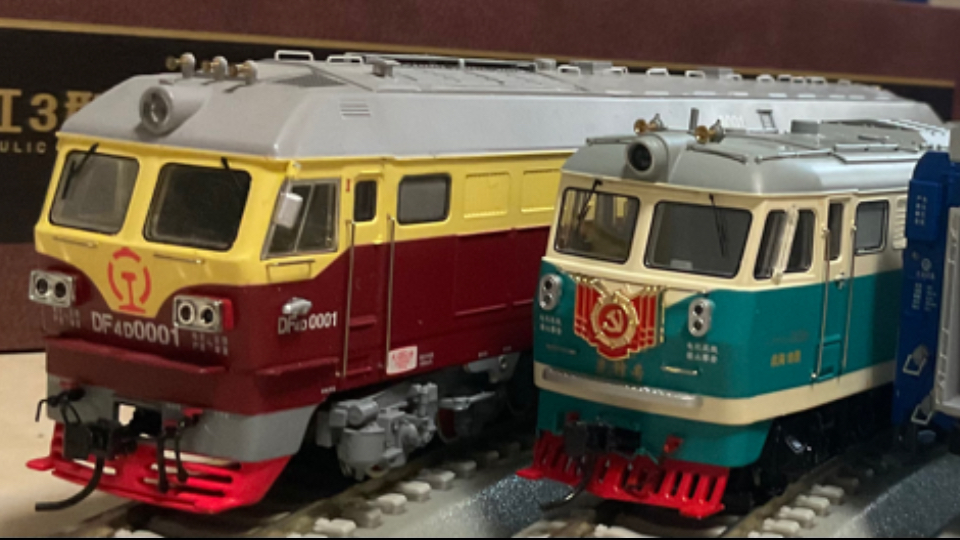 [HO比例火车模型]模型小跑