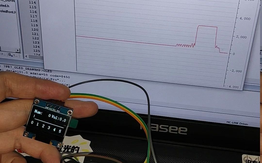 芯圣HC89S003学习库存-简易电压表的实现与演示