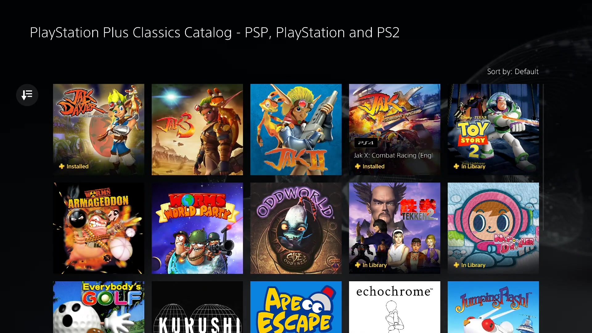PlayStation Plus PS1/PS2/PSP经典游戏模拟器经过测试,但还不够好