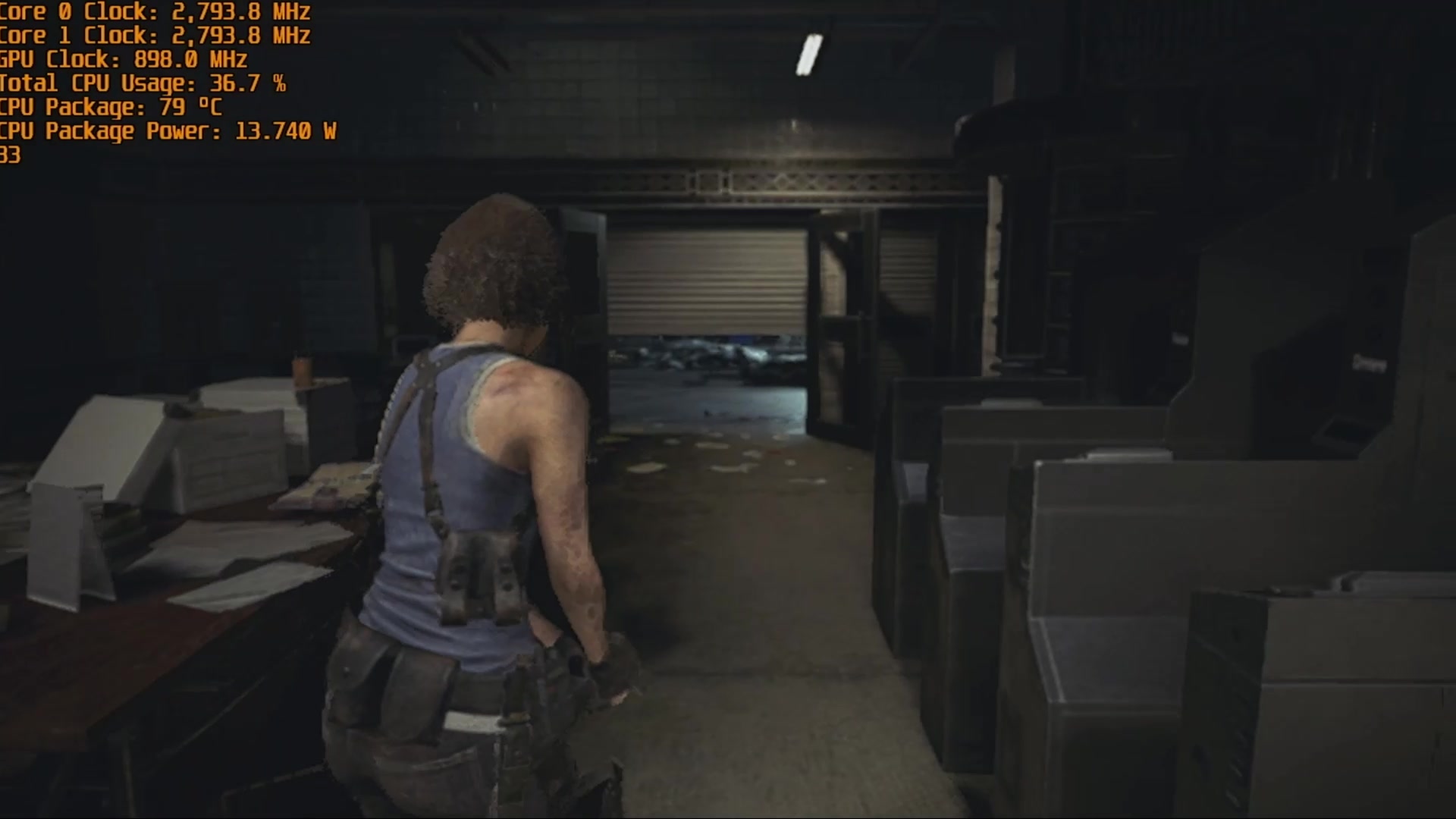 生化危机3重制版DEMO——GPD WIN 2掌机硬改7Y54处理器挑战游戏...