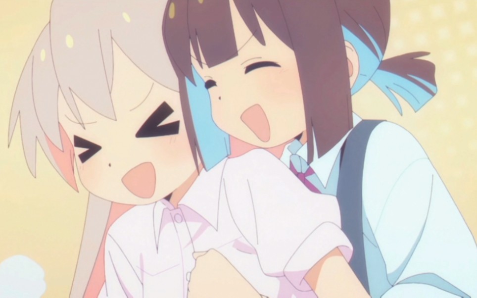 真寻与女朋友贴贴,二人的挠痒痒游戏。