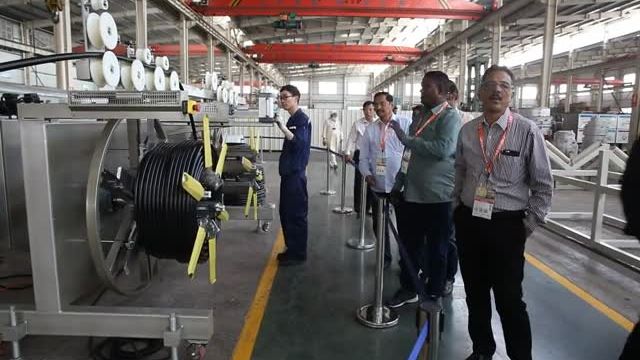 HDPE20-63高速双管生产线
