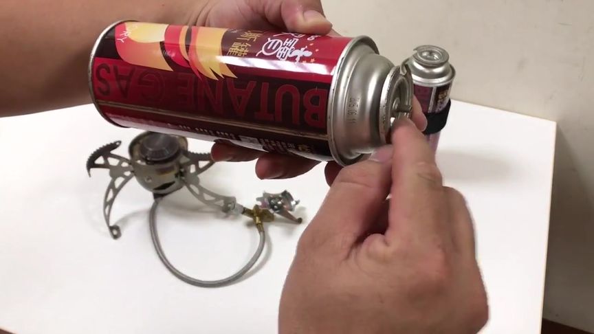 露营实用技术:气炉使用转接头安装长气罐的注意事项