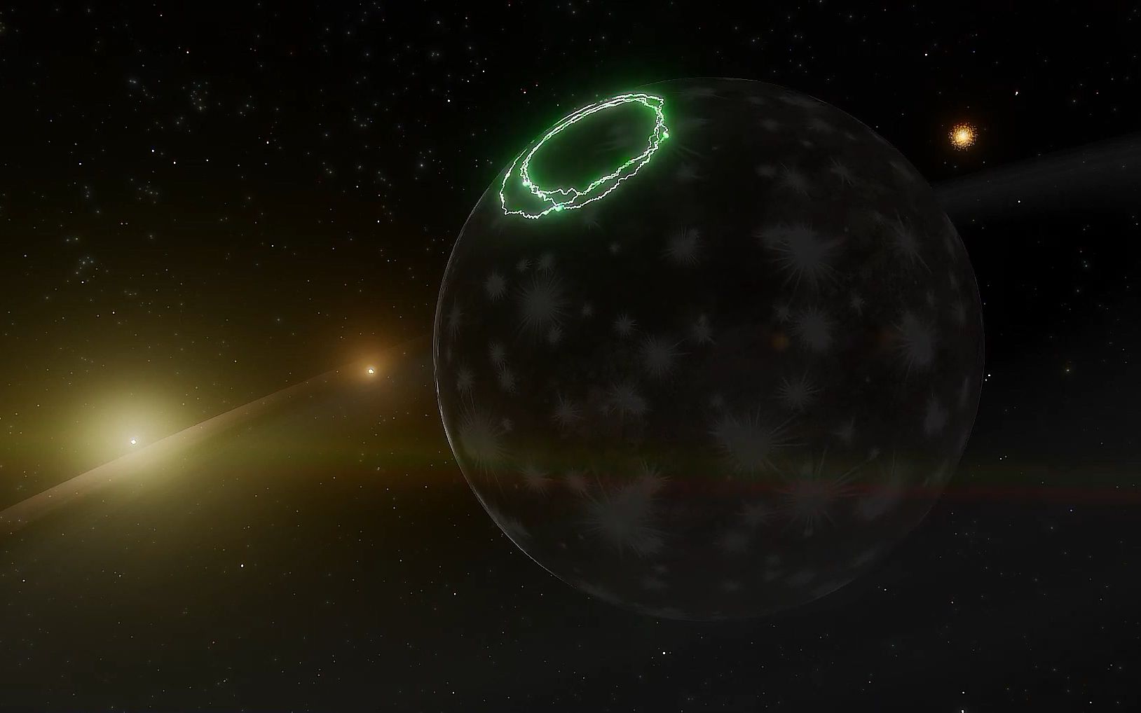 宇宙模拟器Space Engine 0.990系外行星的极光