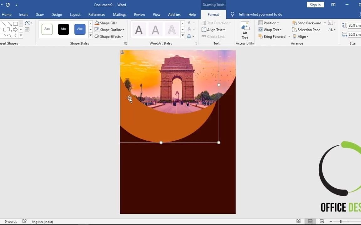 如何用Word做Flyer海报-01