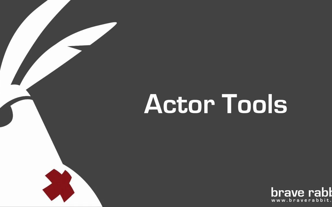 Actor Tools Maya动画导出工具