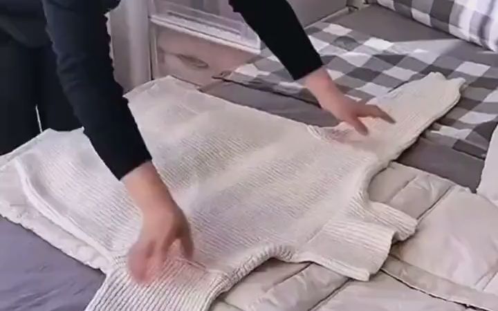 旧羽绒服变漂亮羽绒被 衣服收纳小技巧