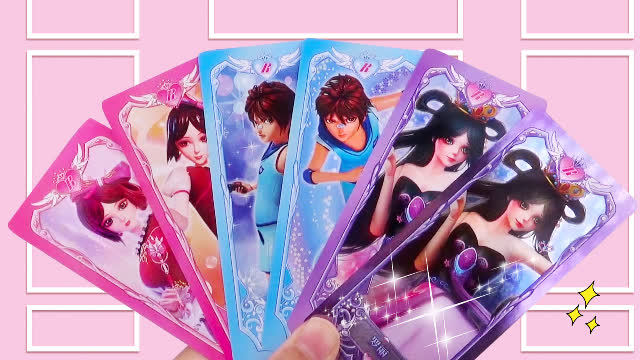 叶罗丽卡片:魔法包里的卡片怎么样?连拆两包.