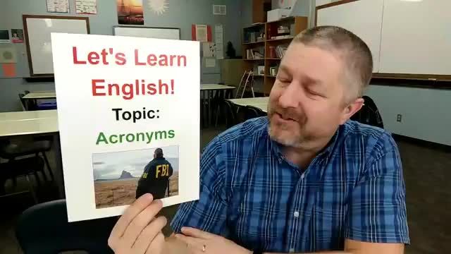 跟着bob大叔学英语 缩略词Topic Acronyms