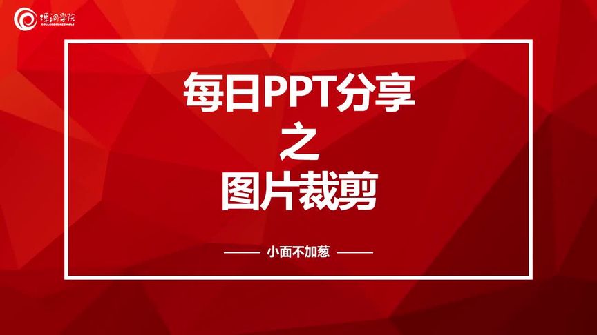 PPT里的图片随便放? NO有形状得图片更好看