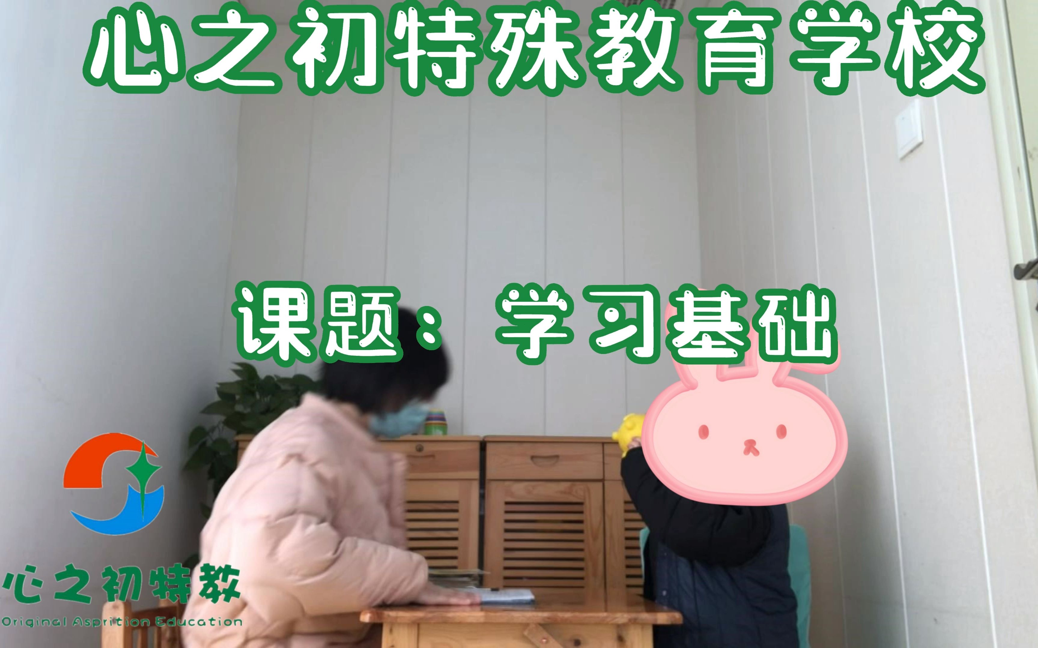 发育迟缓特殊儿童教育康复小课题:学习基础