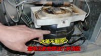 冰箱不制冷是什么原因？很简单，最常见的也就这几种问题