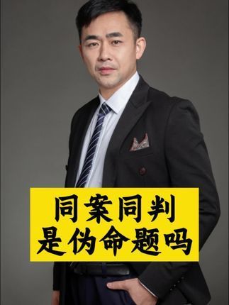 同案不同判同案同判是伪命题吗法律咨询每天学点法律知识多学法律少...