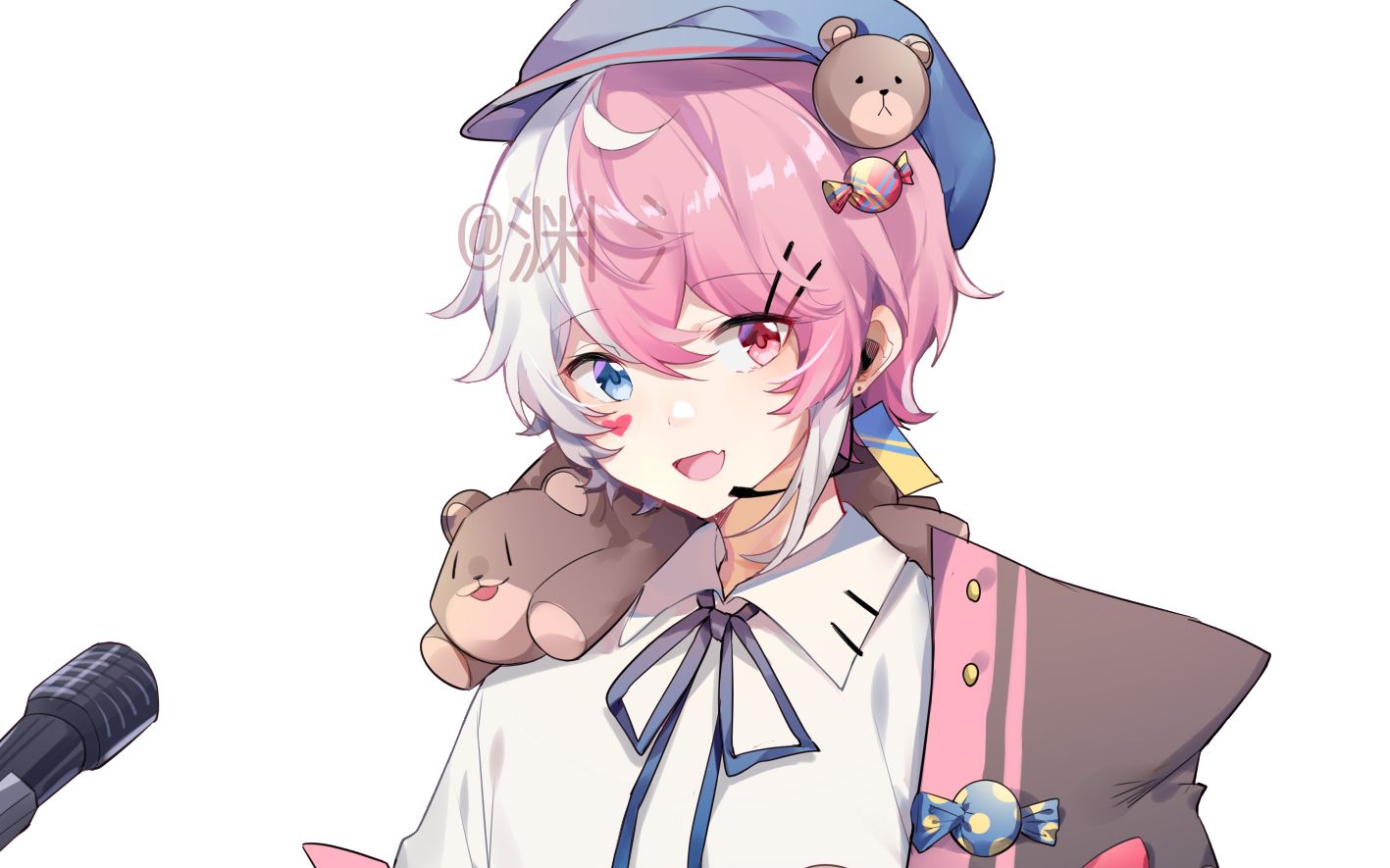 【绘画过程】元旦快乐!2021第一张画~