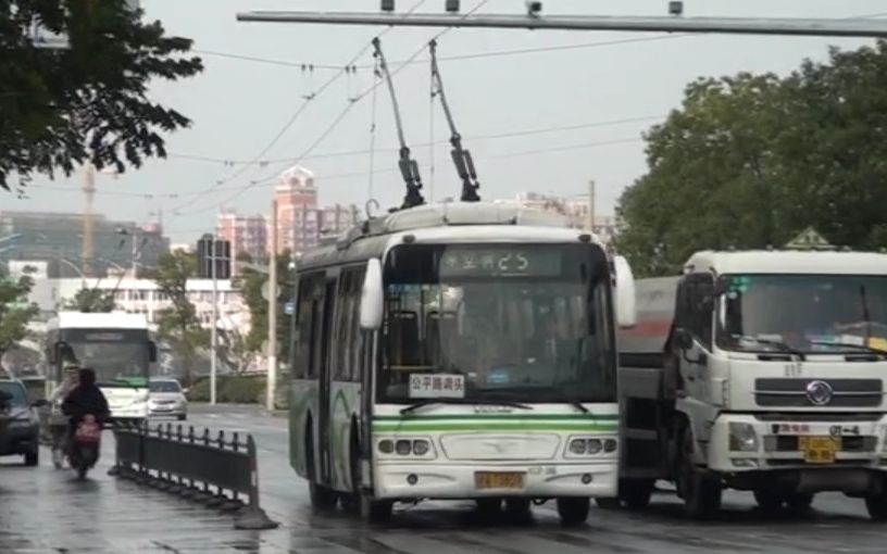 上海公交怀旧视频 25路KGP-393/386车内视角 平凉路大连路-平凉路...