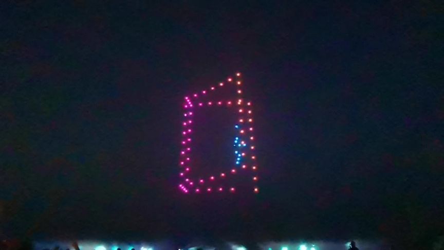 #无人机表演 比#奥运会开幕式 好看ߘ