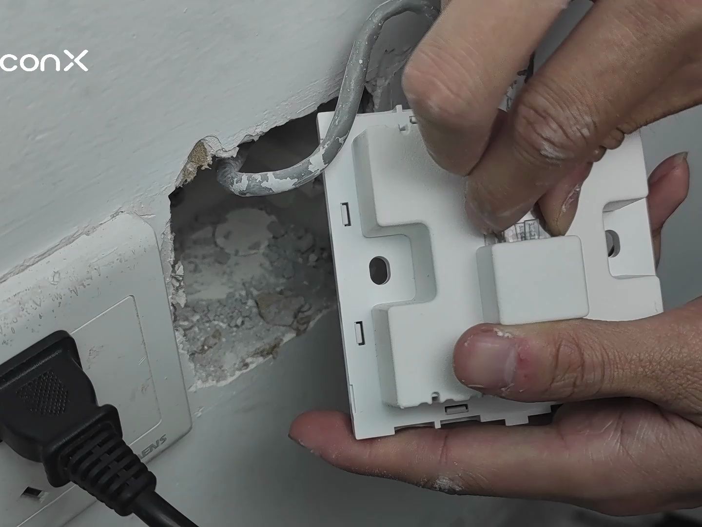 蜂巢易网,86型面板AP安装教程