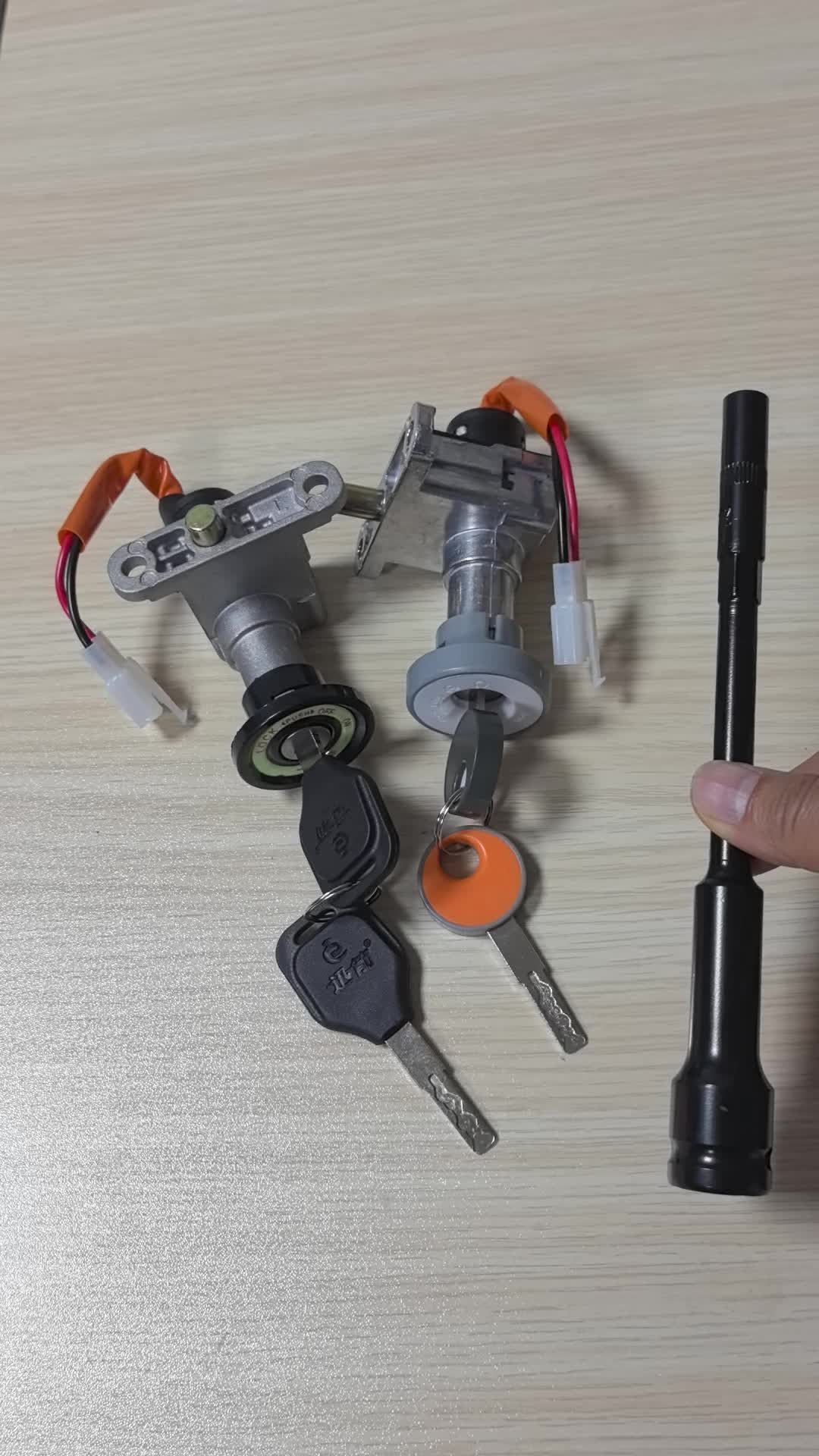 各种型号电动车电门锁原厂配套品质,大部分修理师傅的选择。 #电动车...