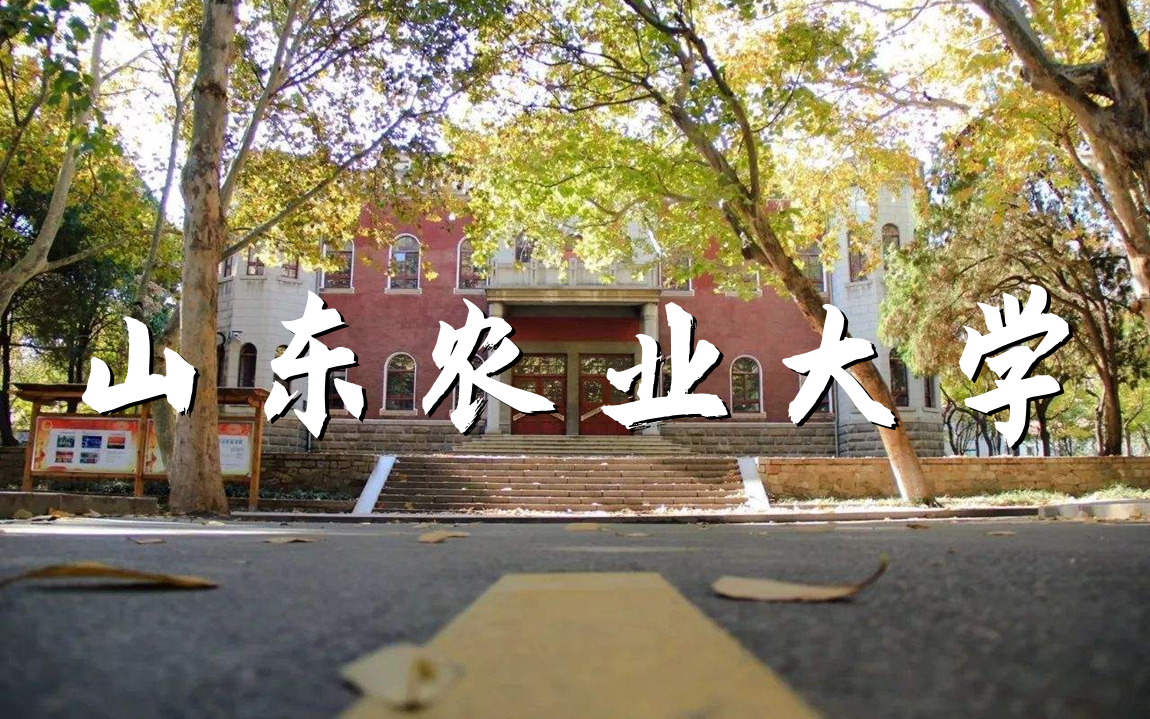从一颗苹果开始认识山东农业大学!