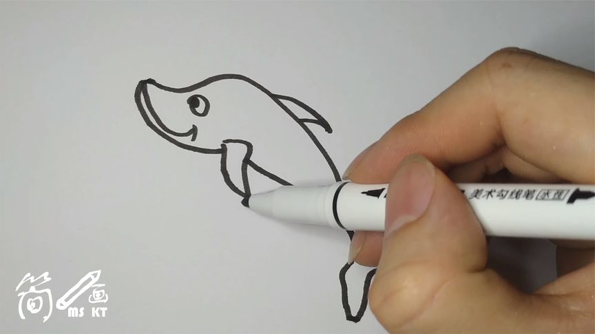 简笔画:这(小鱼)可爱吧!你会喜欢吗?