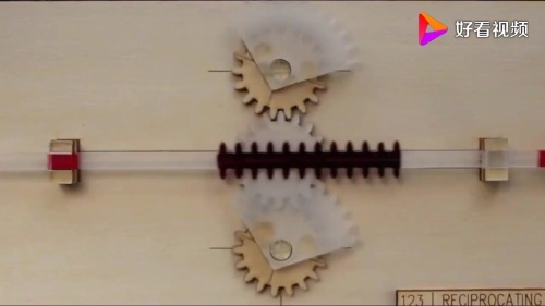 一个巧妙的机械设计结构,可以轻松实现往复运动!