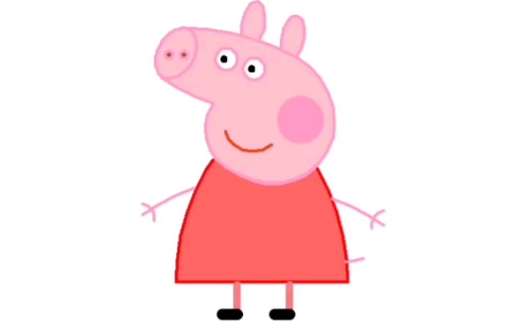 python画的小猪佩奇