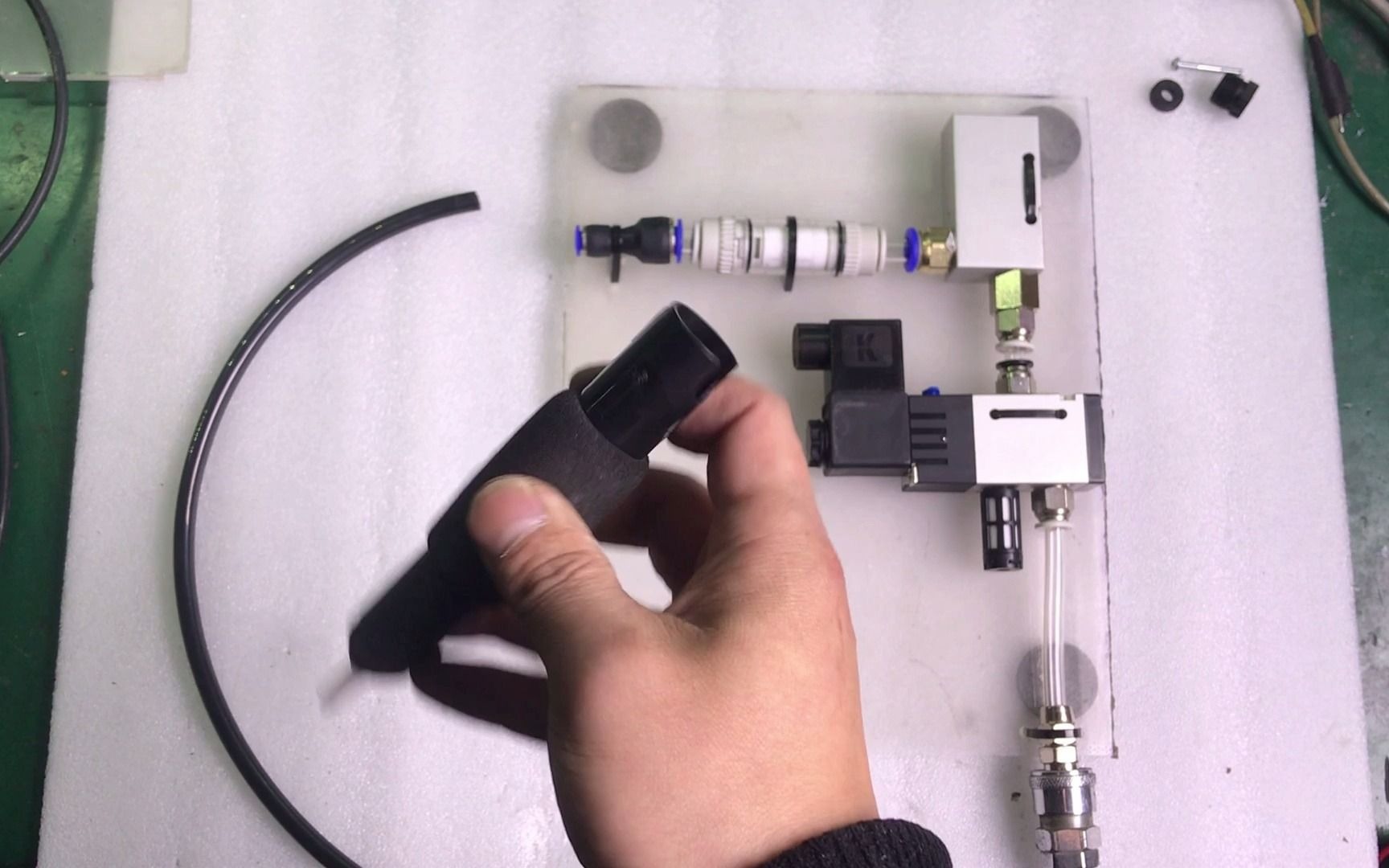 DIY:空压机加负压发生器改吸锡器是否可行(2)