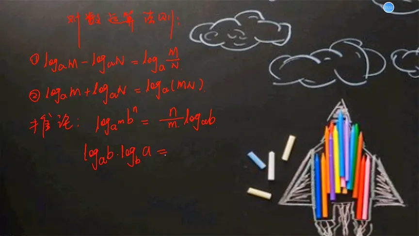 对数运算法则,公式推导