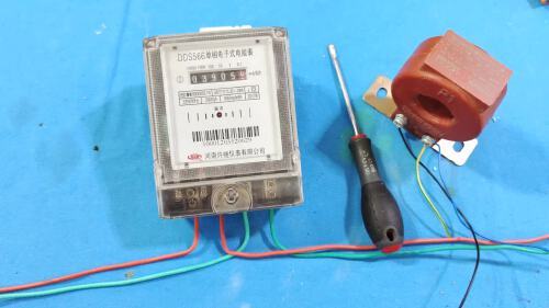 电表太小了不够用怎么办?教你个好方法,加个电流互感器轻松解决