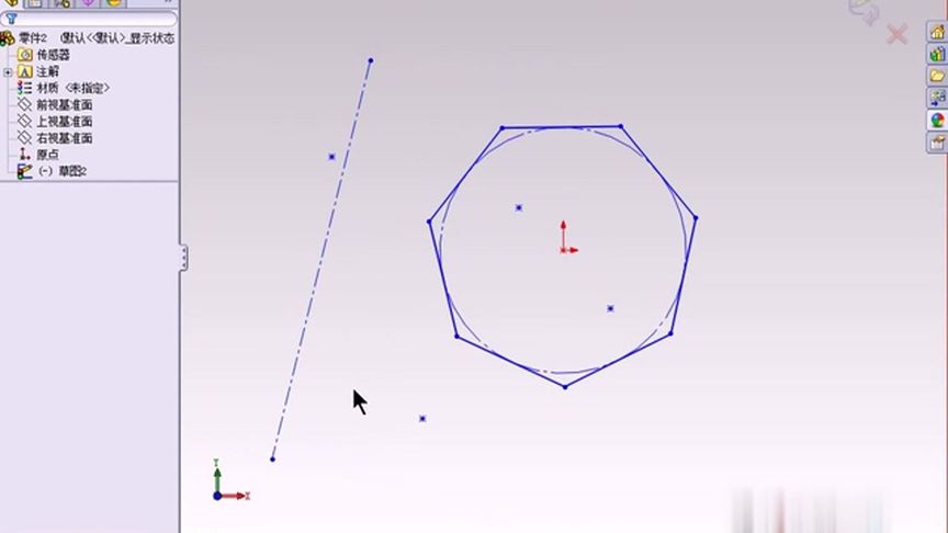SOLIDWORKS软件教程SW入门:第23讲,中心线