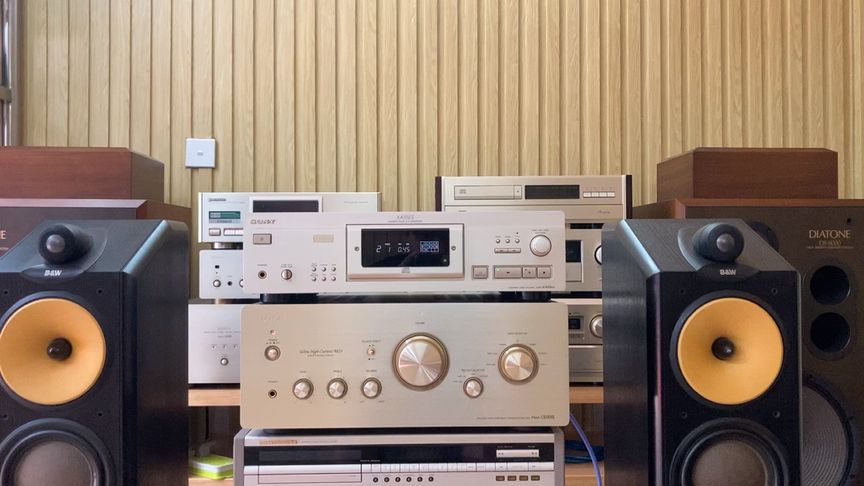 天龙pma-qs10II第二代高档功放机 配索尼cdp-xa55es CD机播放器