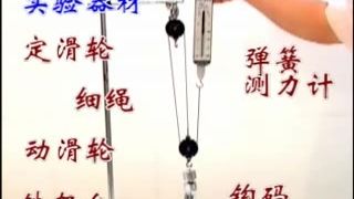 探究滑轮组 初中物理实验