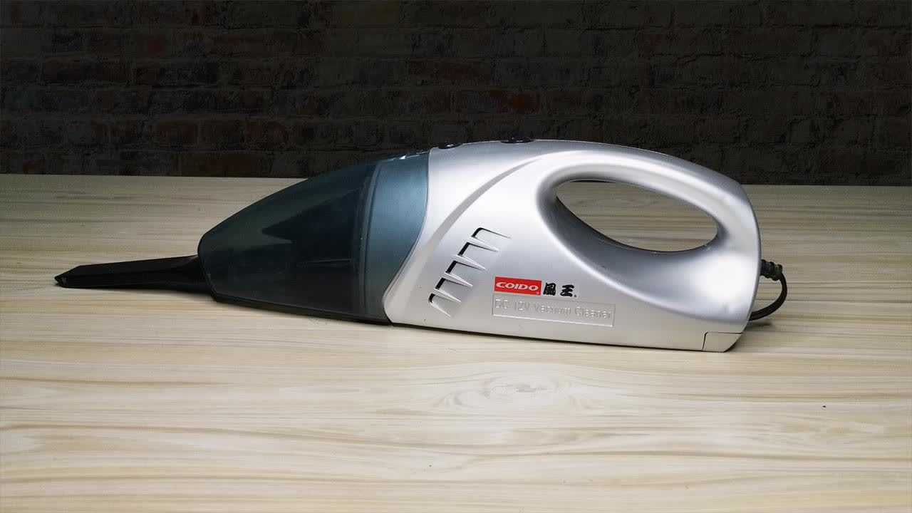 车载吸尘器一直在吃灰把它改成无线吸尘器以后使用方便多了