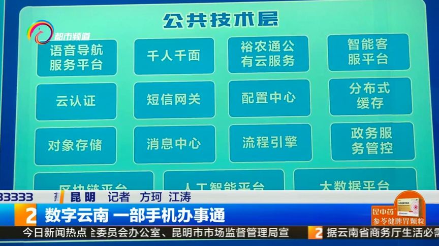 数字云南 一部手机办事通