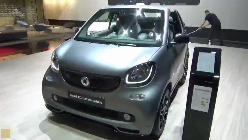 电动车颜值王,满电续航350公里,2020款Smart EQ来袭