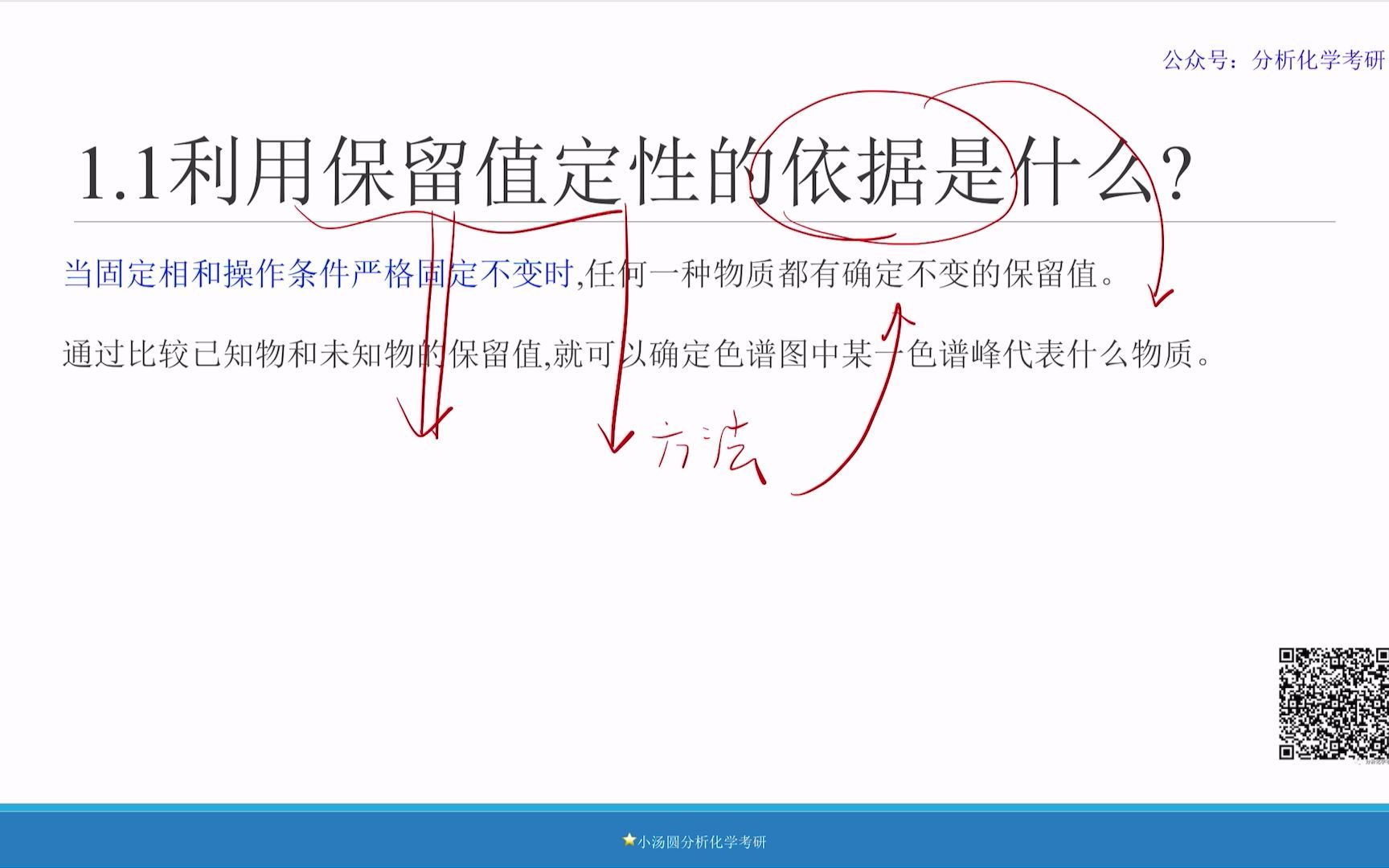 仪器分析/带背/色谱法定性分析带背