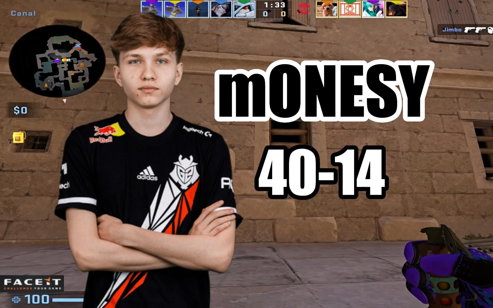 MONESY40杀,小孩的狙就像风一样吹过,不留痕迹