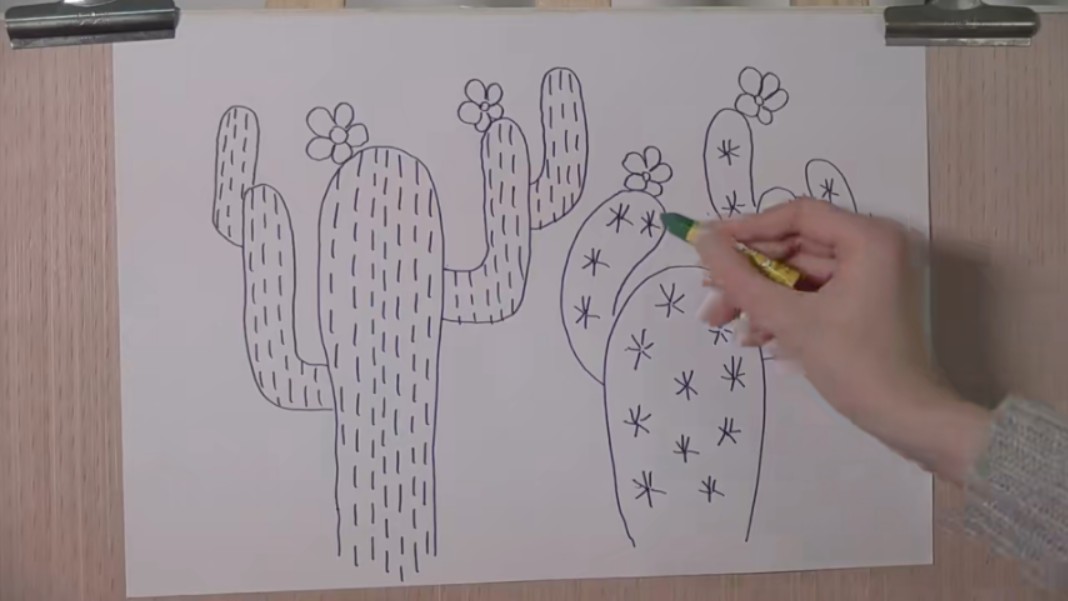 【7系列全】植物篇,儿童简笔画教程,五分钟学一种简笔画,锻炼线条,为...