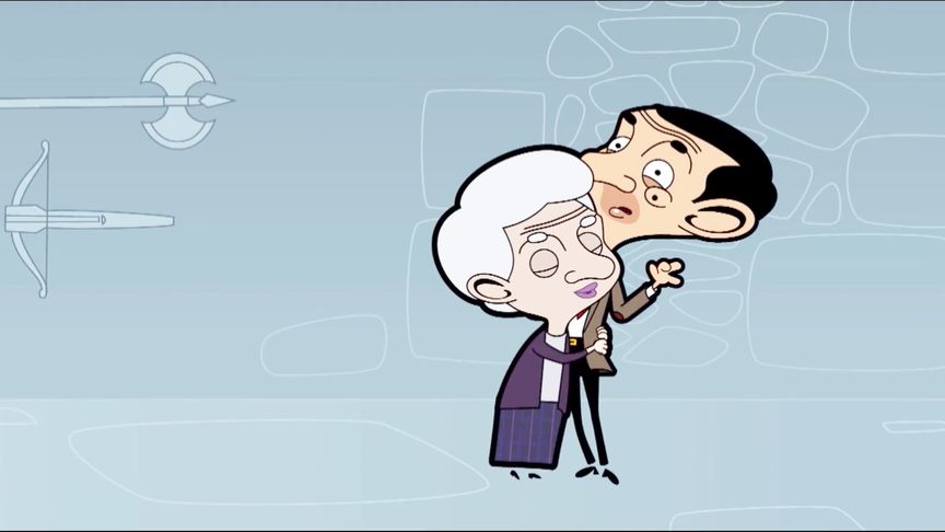 憨豆先生动画版:憨豆终于找到了失散多年的母亲!