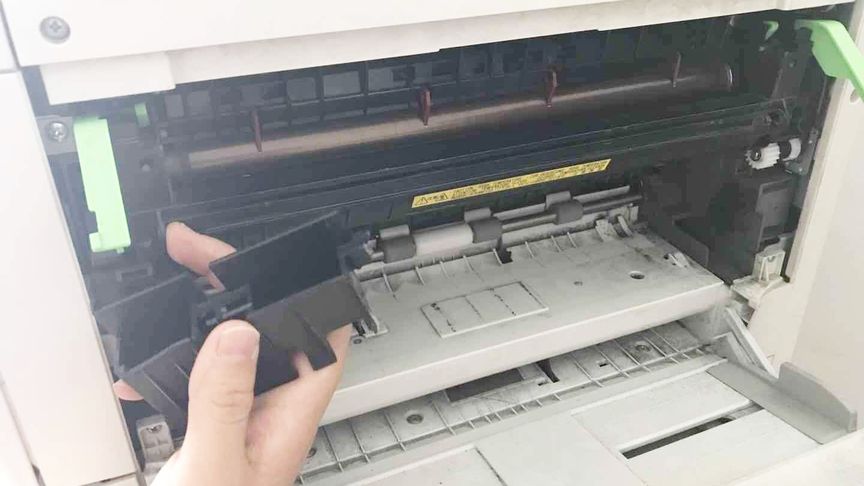 传真机墨盒坏了怎么收传真?接上它,传真收电脑真方便!