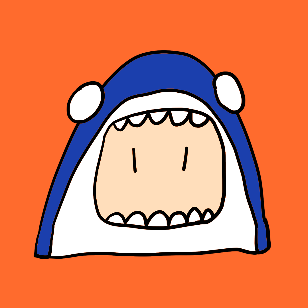 一只很大的鲨鱼 