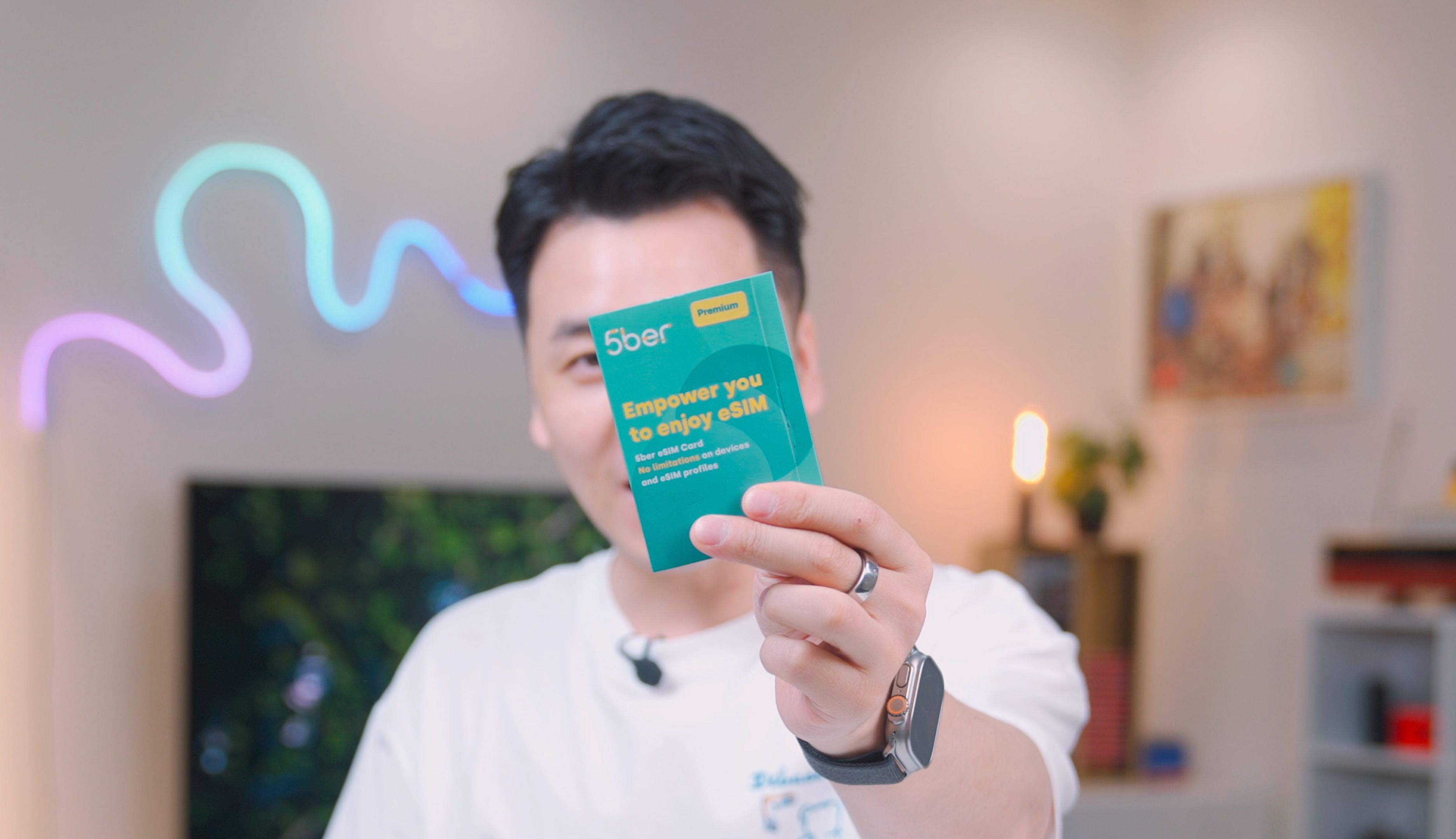 5ber eSIM 这或许是目前最便捷办理一张境外电话卡的方式!