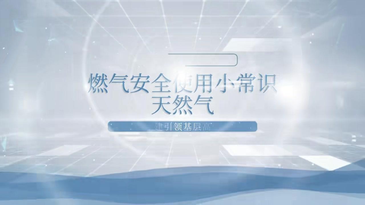 【防风险保安全高效能治理系列宣传】③燃气安全使用小常识--天然气