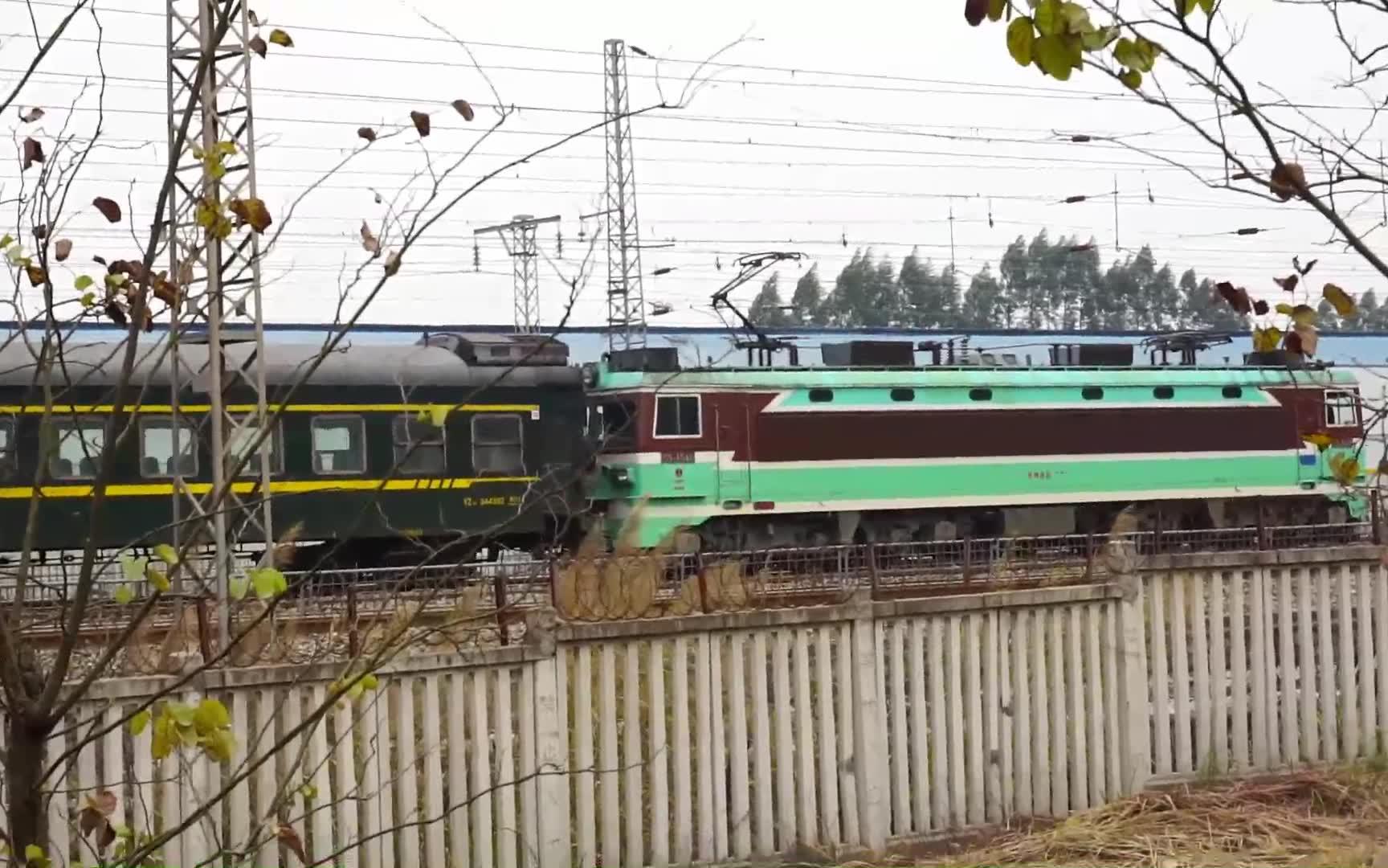 【铁路.黔桂线】韶三哥牵引临客K4311柳州西站发车交汇G2344